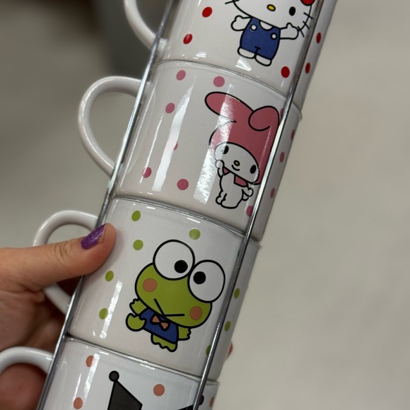 Hello Kitty | Other | Hello Kitty And Friend Stack Mugs | Poshmark